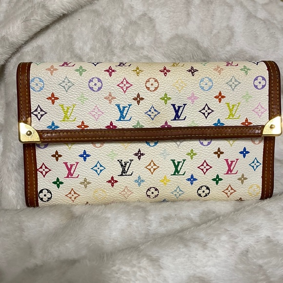 Louis Vuitton | Bags | Louis Vuitton Multicolor Wallet | Poshmark